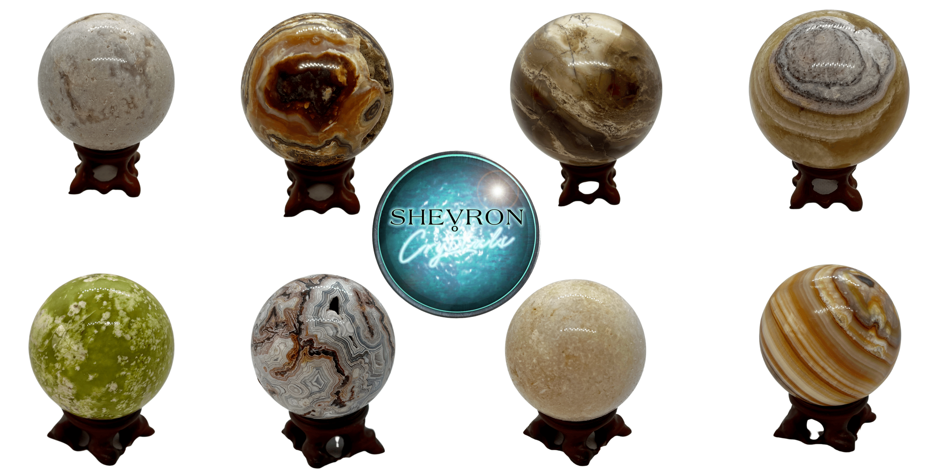 All Spheres – Shevron Crystals